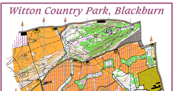 Witton Park map - Pendle Forest Orienteers